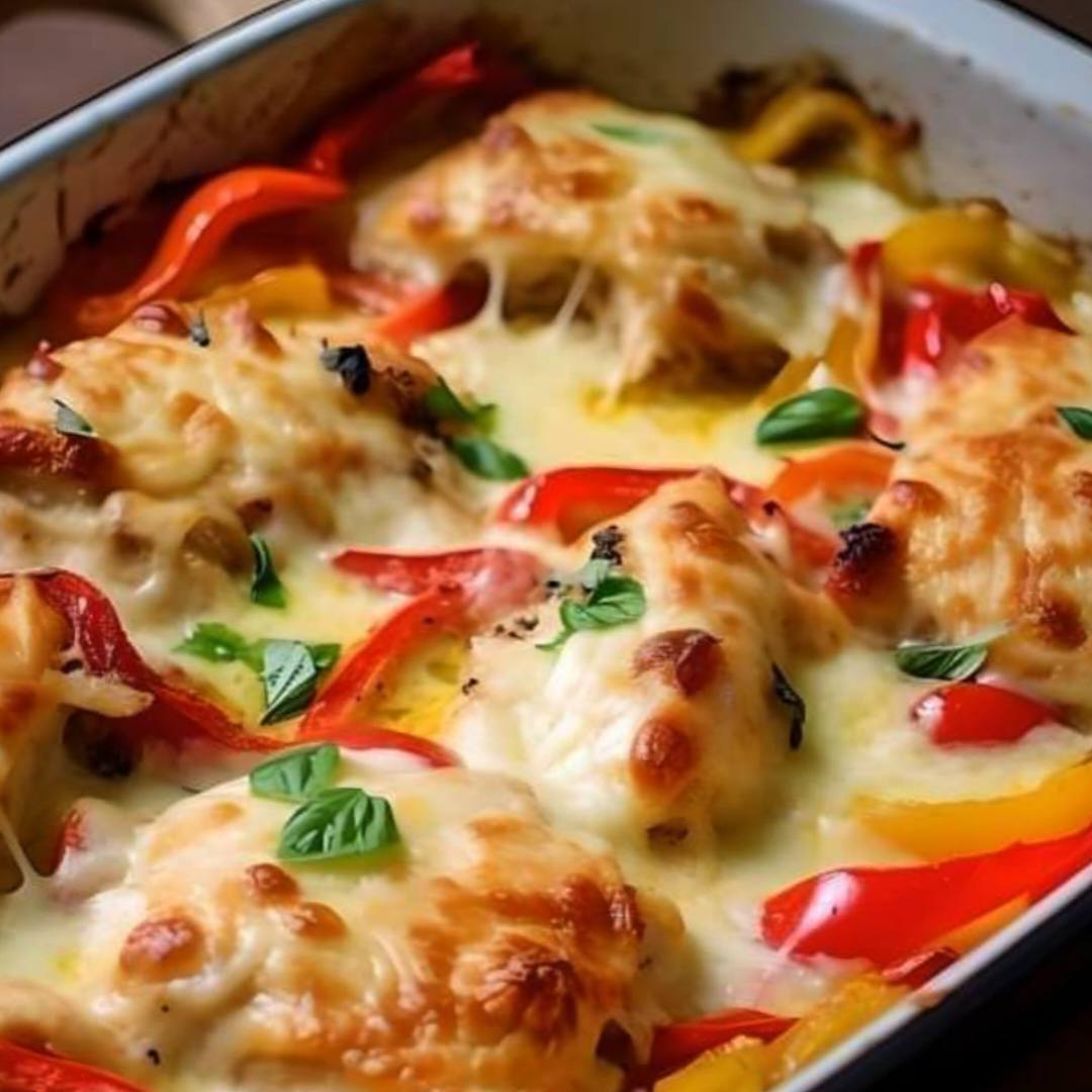 Herb-infused Chicken & Bell Peppers Casserole – Lati Recipes